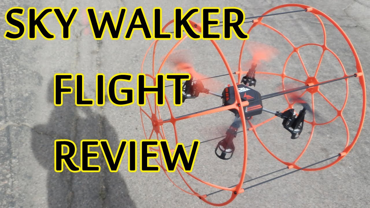 Sky Walker RC Quadcopter Flight Review - Practically Unbreakable! - YouTube