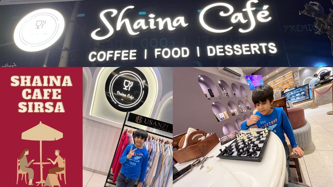Explore Shaina Café Sirsa I entertainment hub I Aadvik Vlog I - YouTube