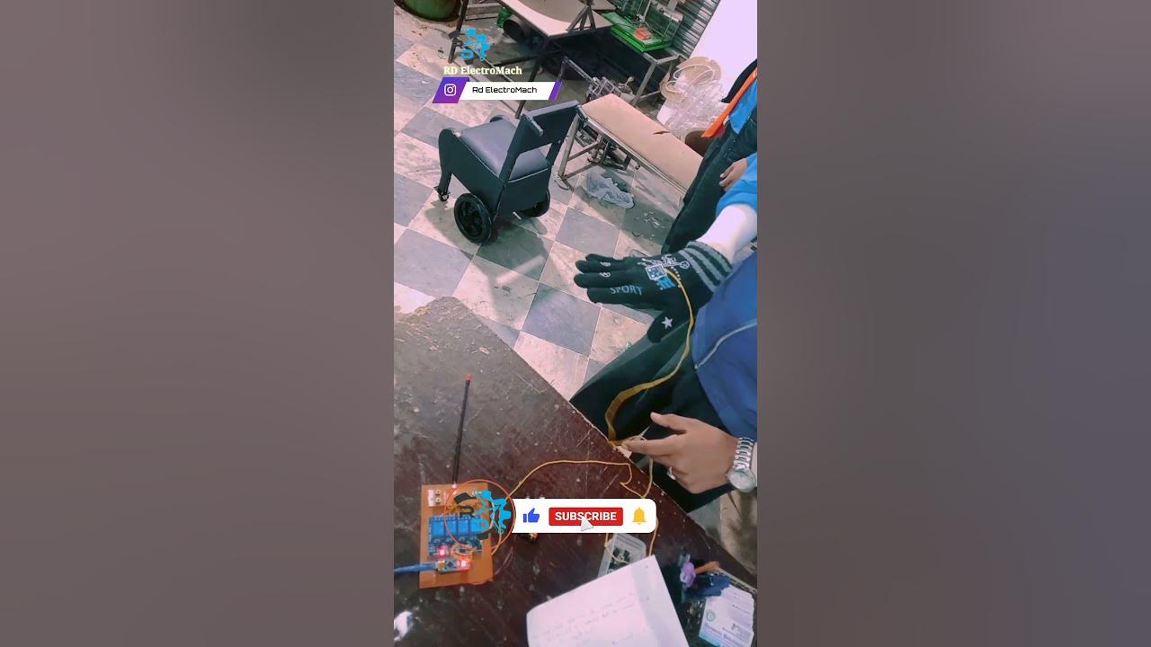 Hand Gesture control wheelchair for Disabled people, Electronics ...