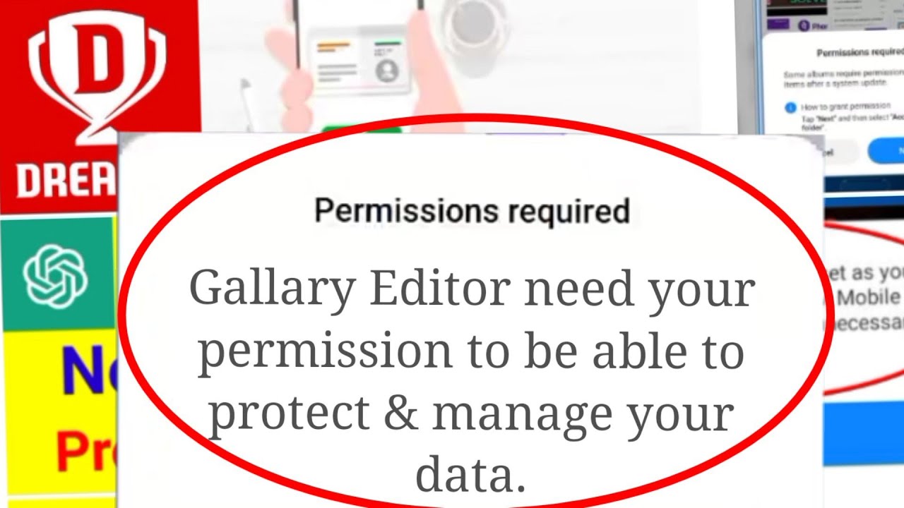 Share Problem Fix Allow Gallery Editor to Access & Gallery Editor needs ...