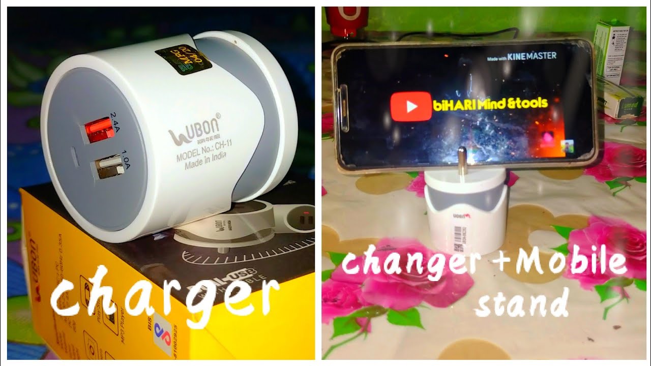 V6Unboxing ubon charge, Unboxing ubon ch-11,ubon 2 usb port ,ubon 1A ...