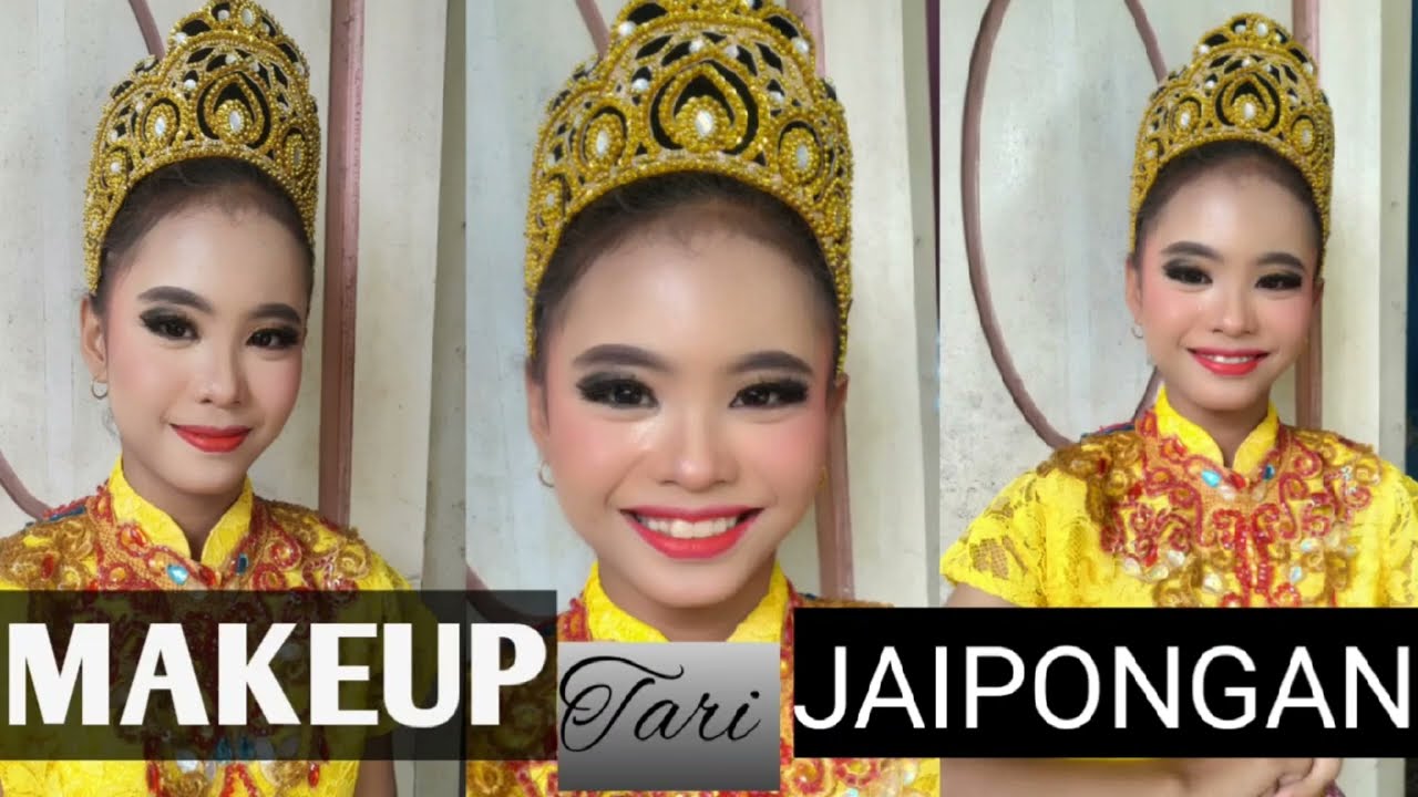 TUTORIAL MAKEUP TARI JAIPONG BIKIN CETAR MANGLINGIN BANGET - YouTube