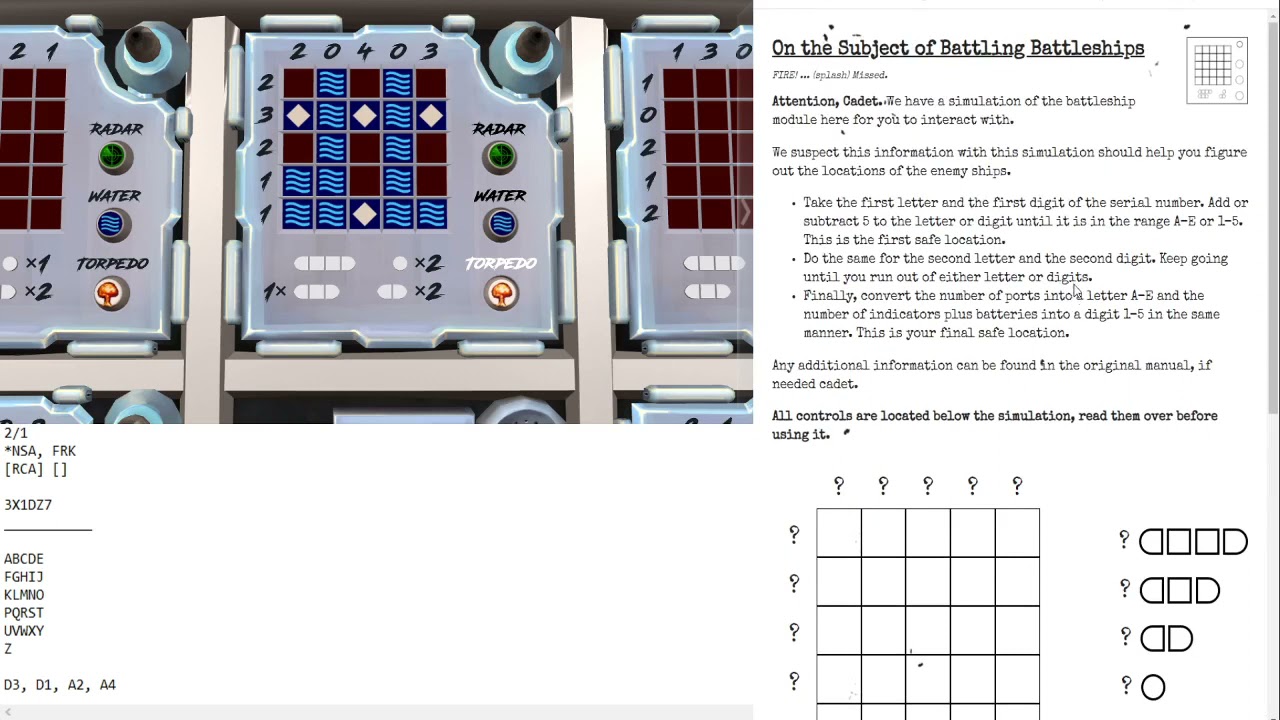 KTaNE: Battleship Tutorial [CZ] - YouTube