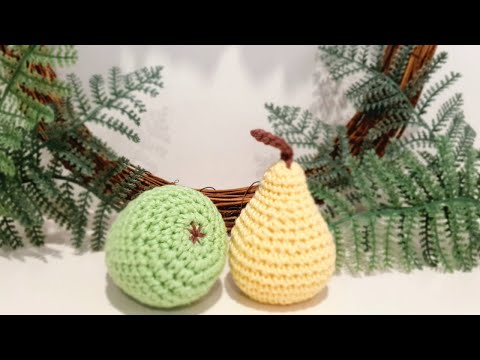 Amigurumi pear tutorial