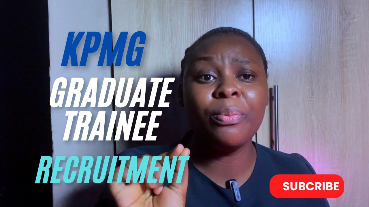 KPMG Graduate Trainee Recruitment Process - YouTube