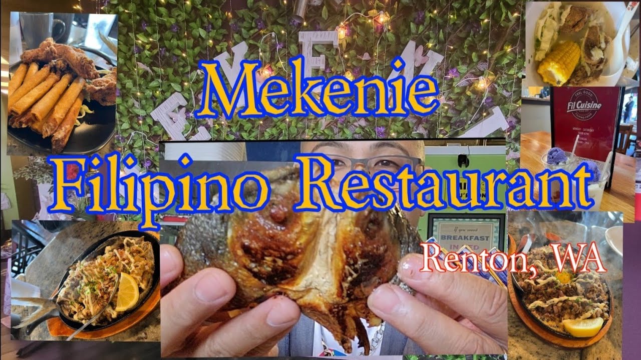 🇵🇭 Mekenie Filipino Restaurant - Seattle/Renton, WA #filipino - YouTube
