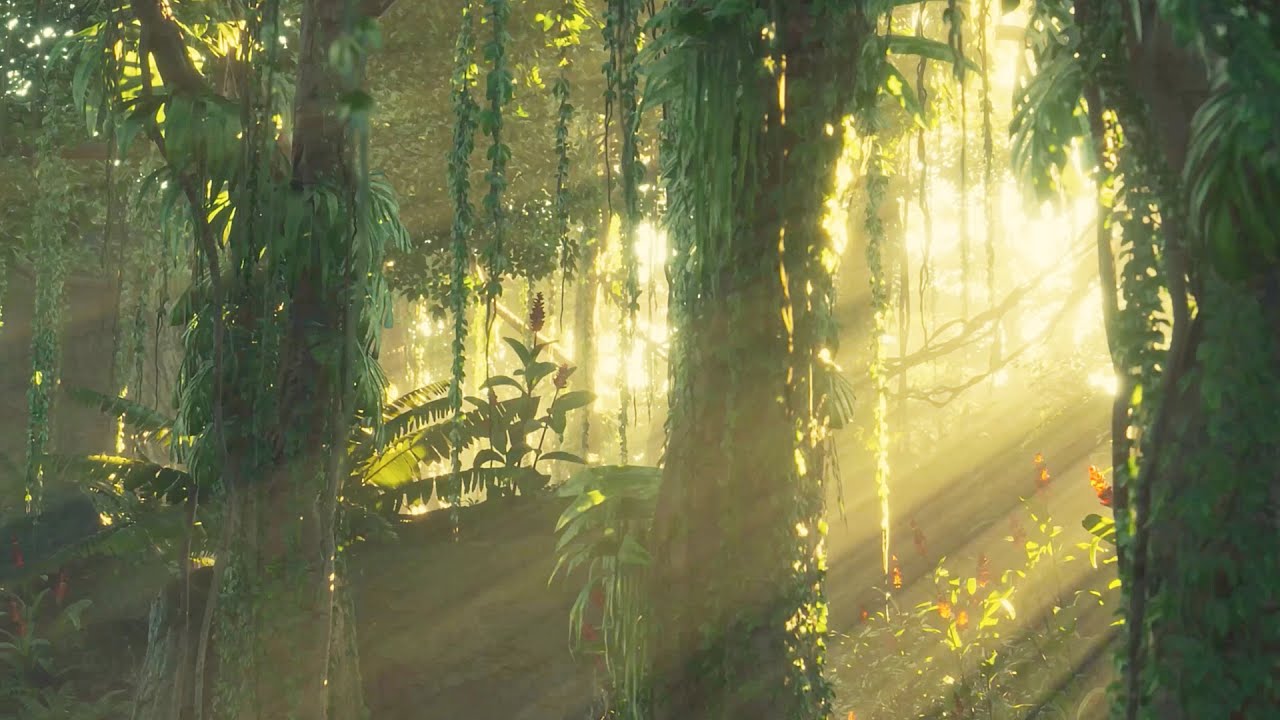 (4K) Beautiful Amazing Nature Ambient With Soft Relaxing Music - Stress ...