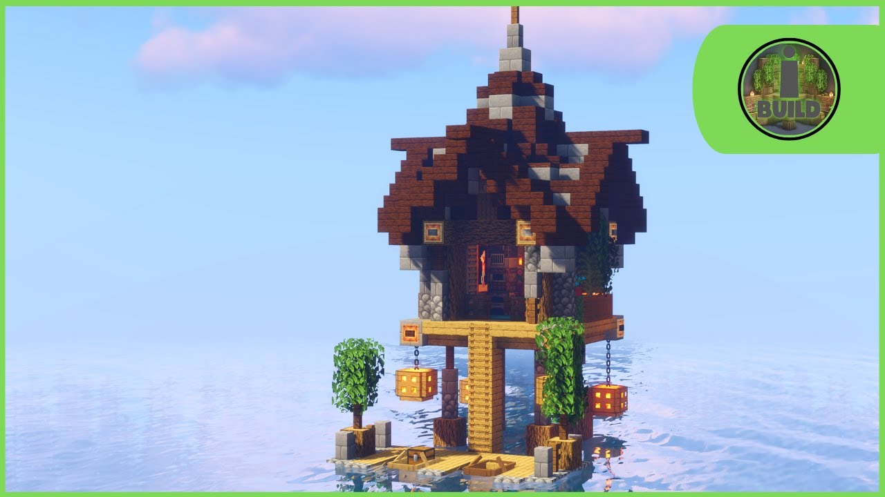 Minecraft Tutorial - How To Build a Survival | House on Water - YouTube