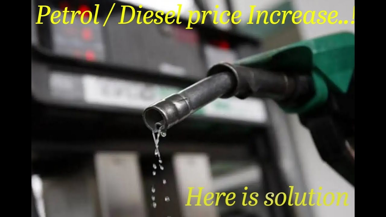 Petrol / Diesel price Increase?.. Here is the Solution.. - YouTube
