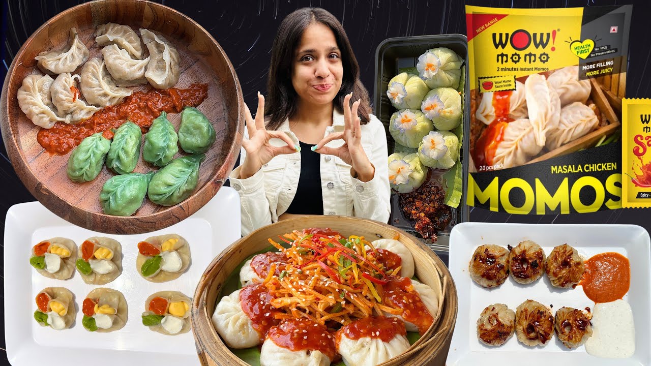 Eating Only Unique Momos For 48 Hours 😱 | Momos Eating Challenge 😍 ...