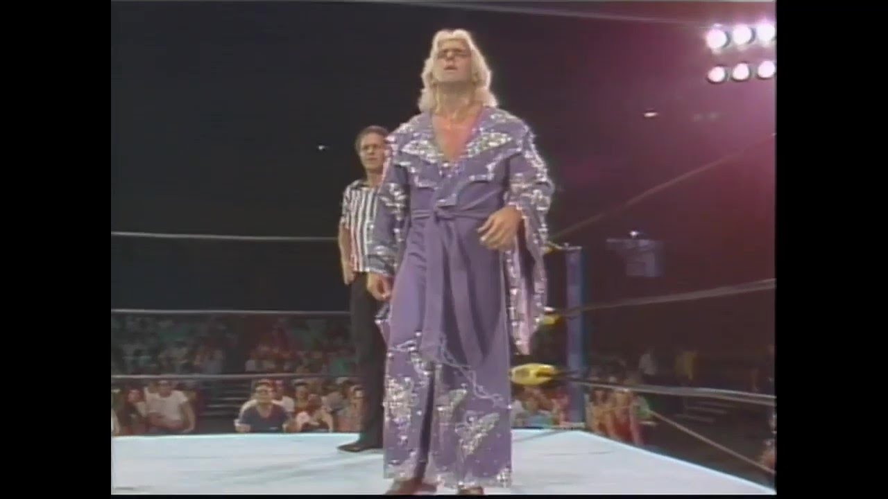 Ric Flair Vs Ben Alexander Mid Atlantic Wrestling Aug 27,1983 - YouTube