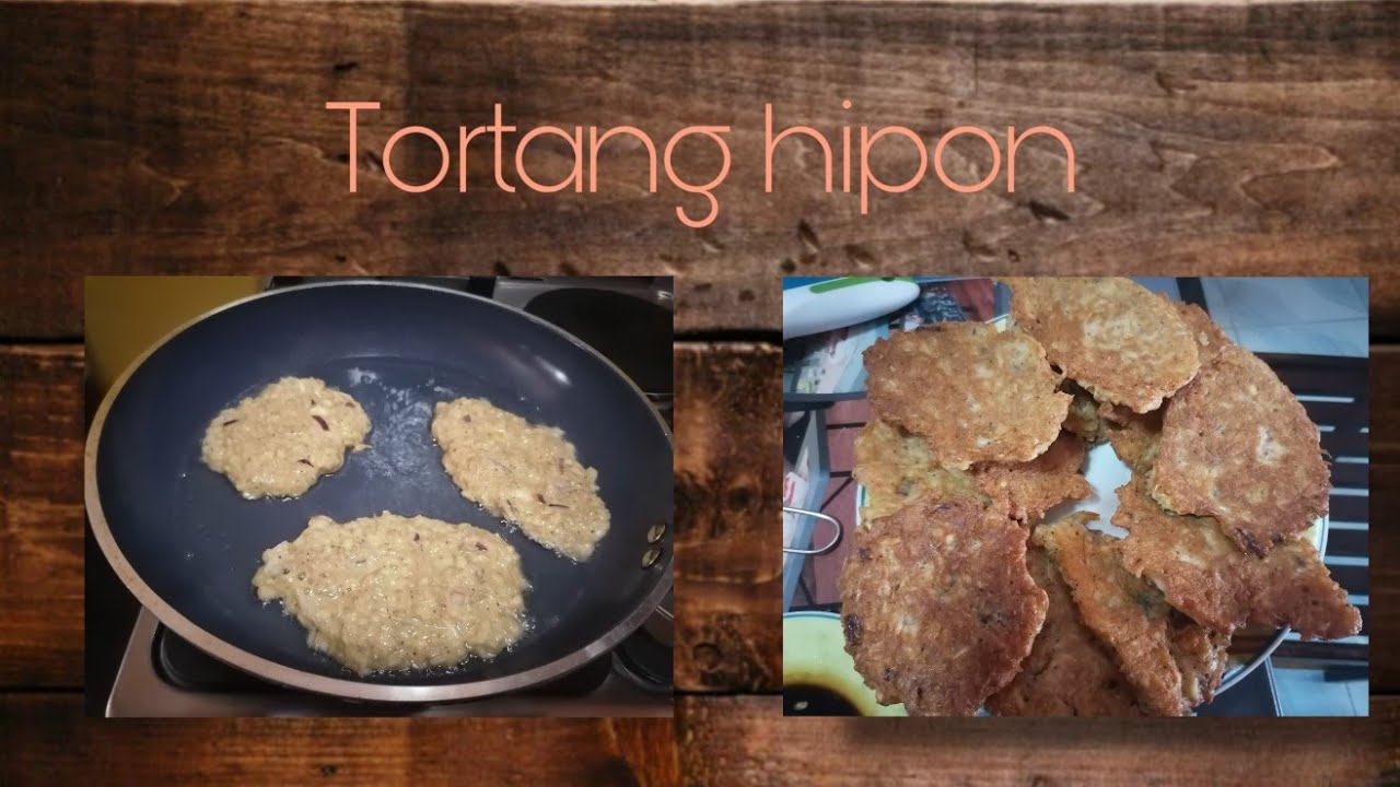 How to cook tortang hipon alamang with bread crumbs - YouTube