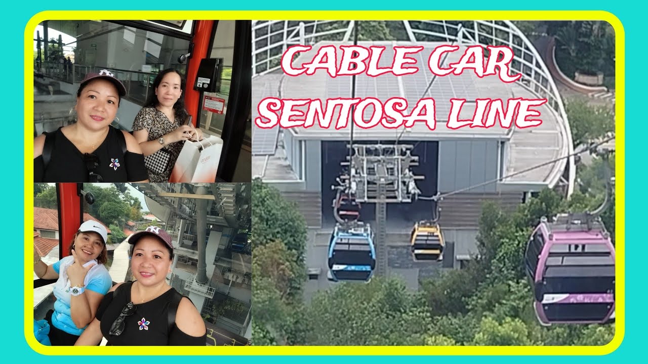 Cable Car Ride - Sentosa Line - YouTube