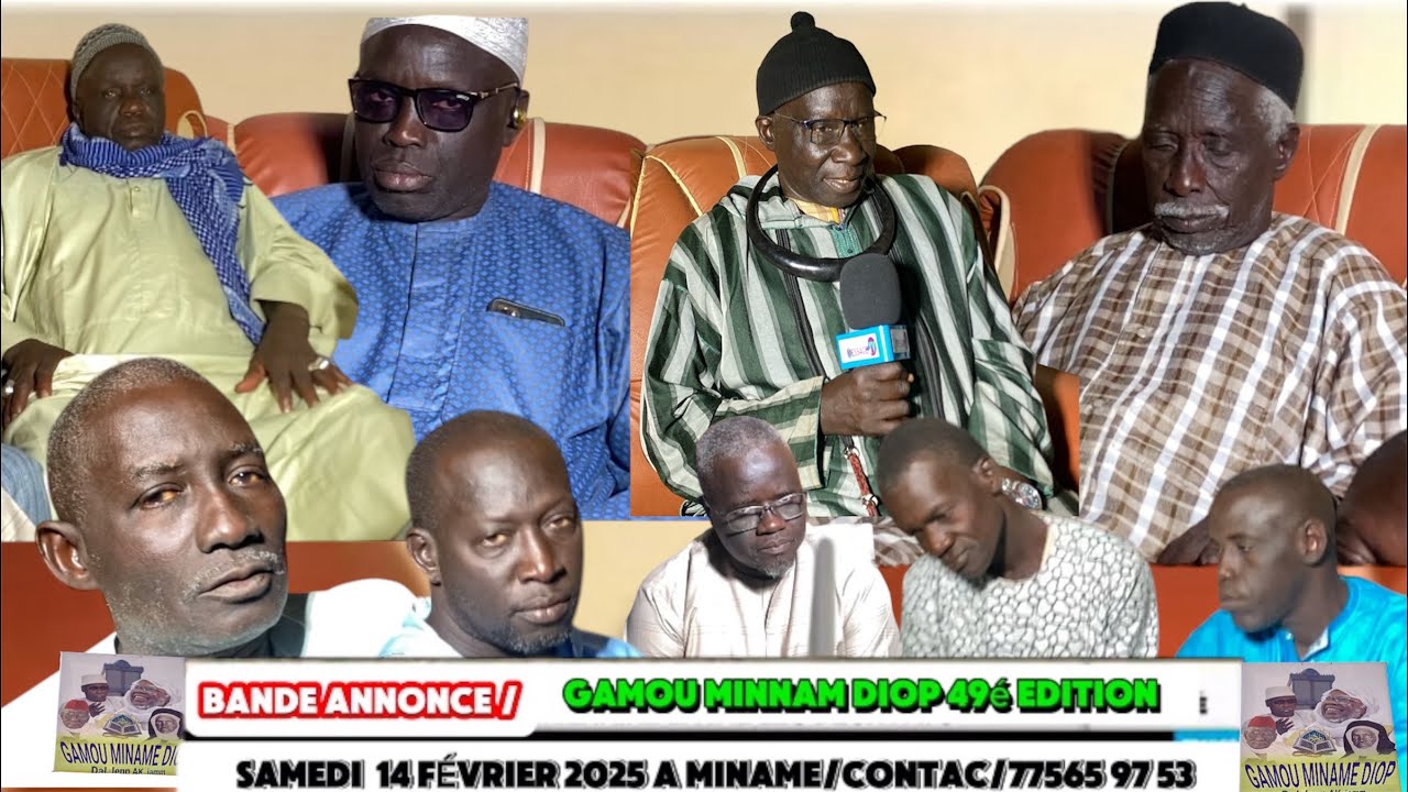 🛑BANDE ANNONCE GAMOU ANNEL DE MINAME 49éme EDITION ORGANISE LE SAMEDI ...