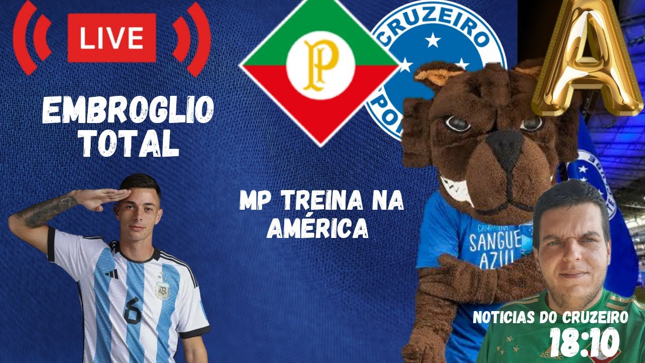 CRUZEIRO EM EMBROGLIO DE ZAGUEIRO - TREINO NOS USA - DEBATE SOBRE ...