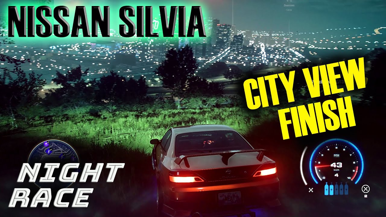 Need For Speed Heat NISSAN SILVIA NIGHT RACE - YouTube