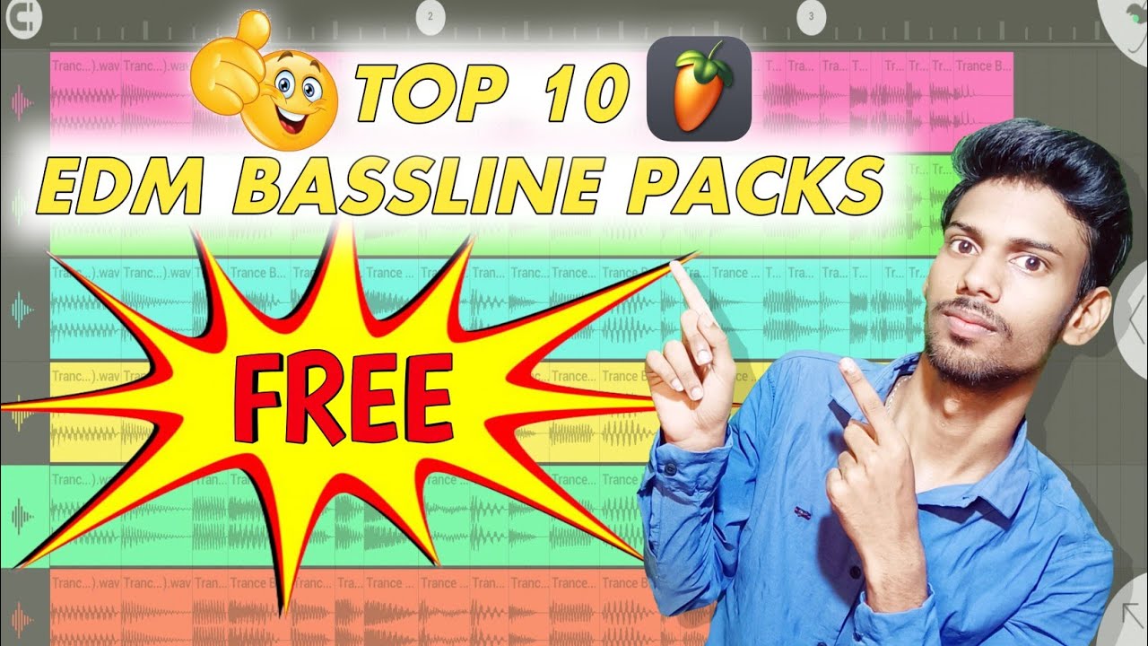 Top 10 EDM Bassline Packs | Dj Trance 2023 | DJ KING - YouTube