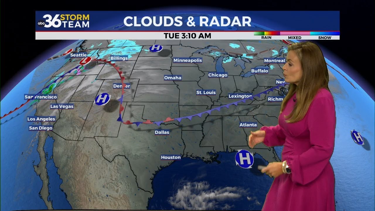 Mid-Week Rain Chances - YouTube