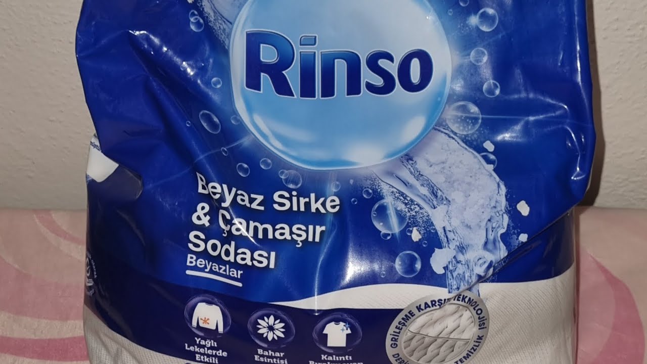 Review New Rinso Universal Powder with White Vinegar & Washing Soda ...
