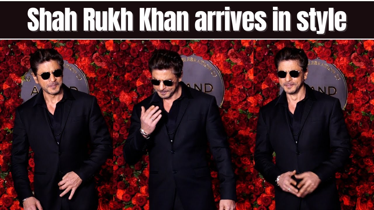 Anand Pandit 60th Birthday: Dunki Star Shah Rukh Khan graces the event ...