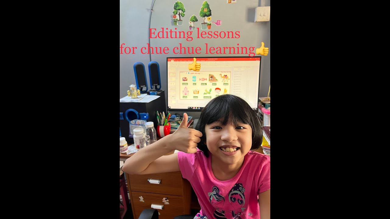 Editing Lessons for chue chue learning by chue chue - YouTube