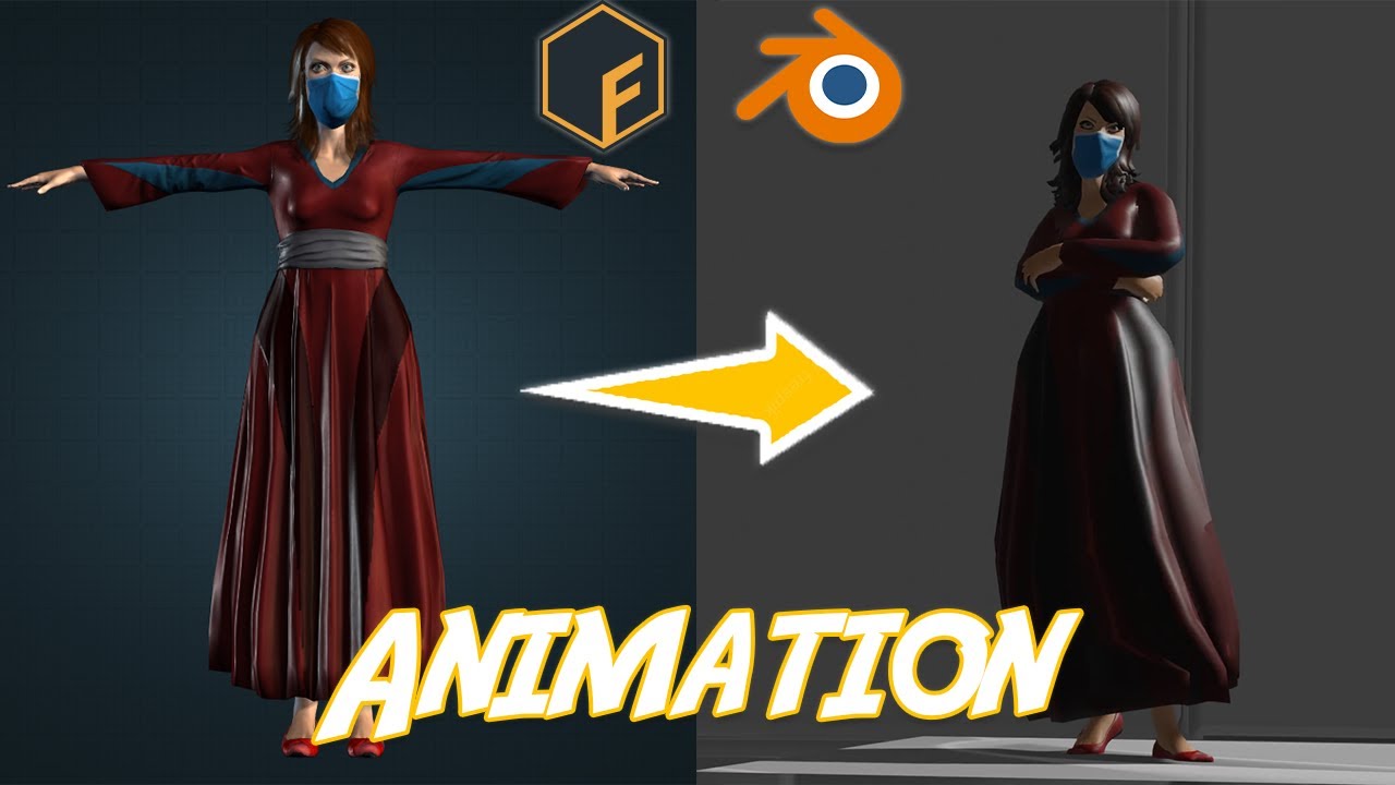 Adobe Mixamo Fuse to Blender - YouTube