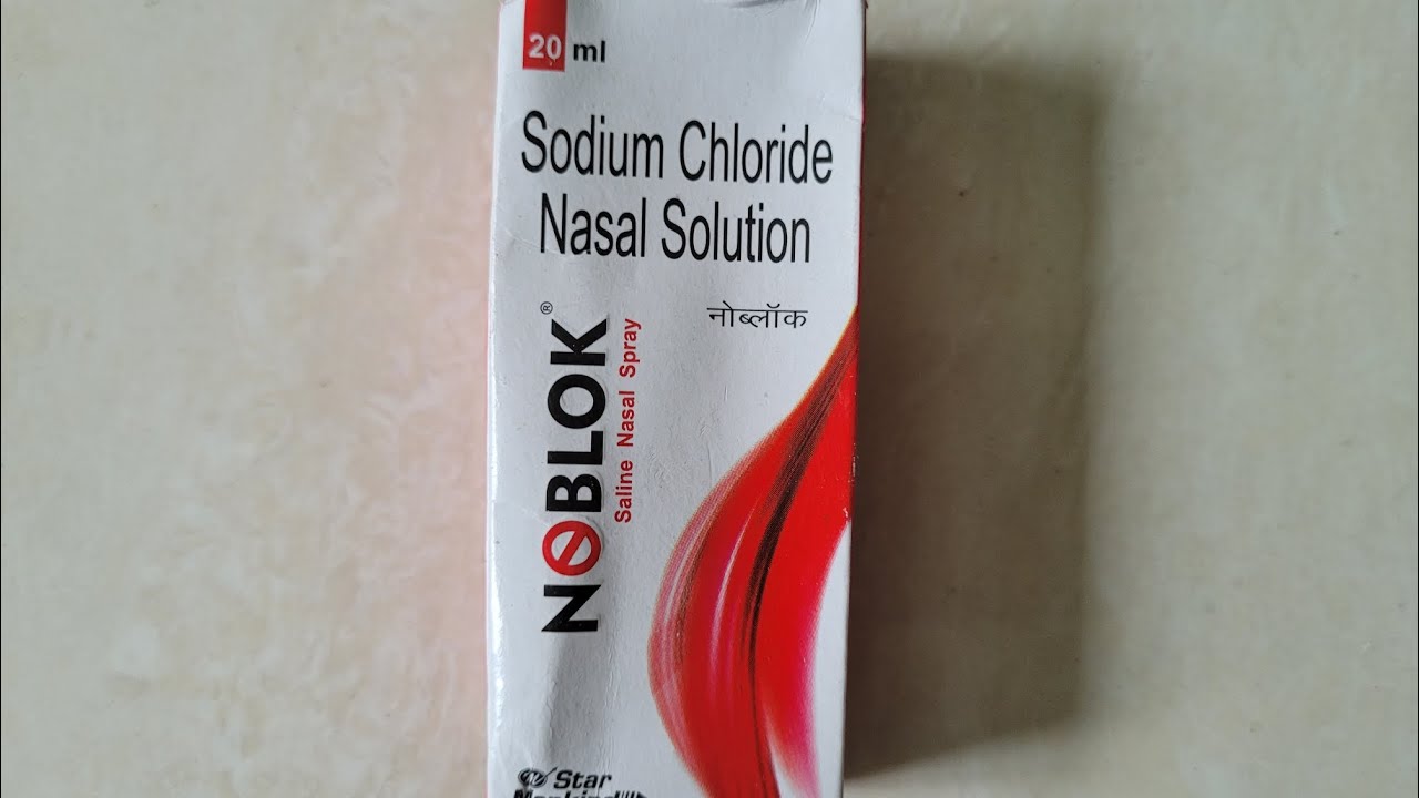 Brand Name Series | Drug #145 | No Blok Nasal Solution | Sodium ...