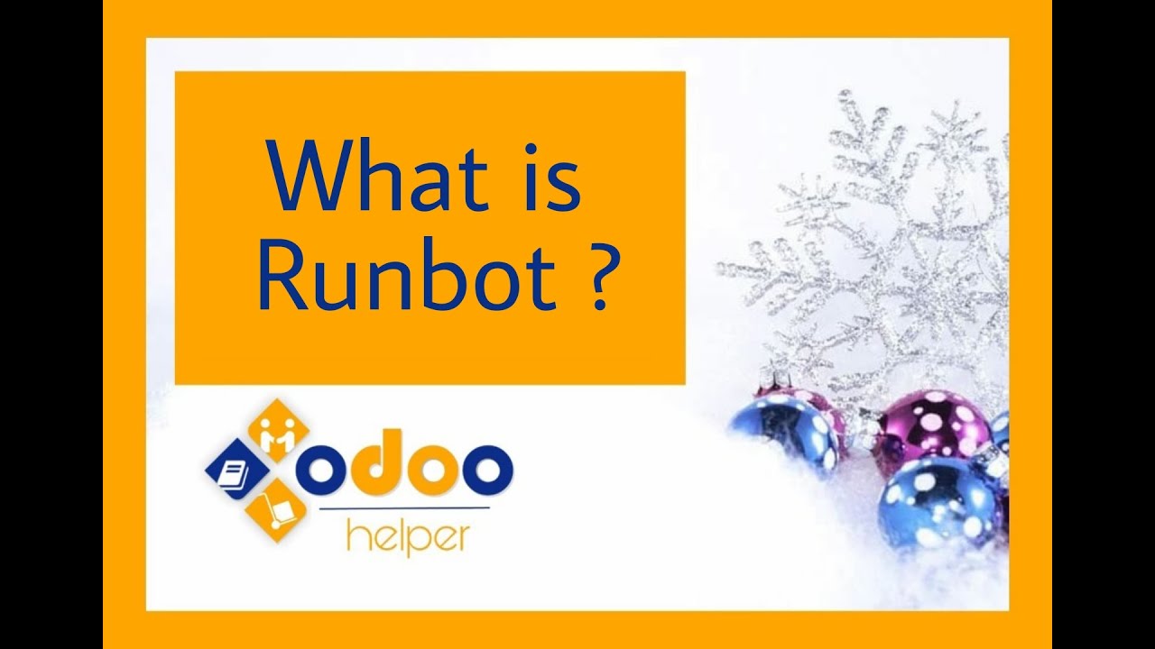 Runbot R&D For Odoo - YouTube