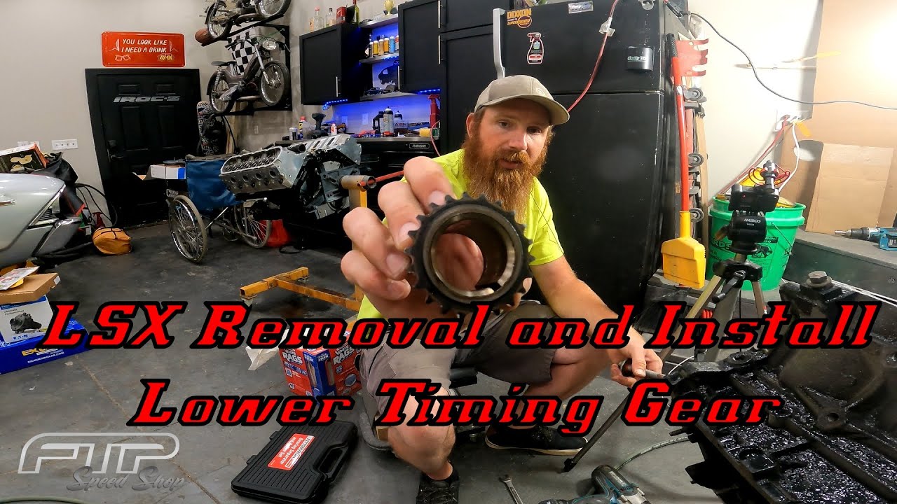 The Best Way To Remove A LSX Timing Gear and Install!!!! - YouTube