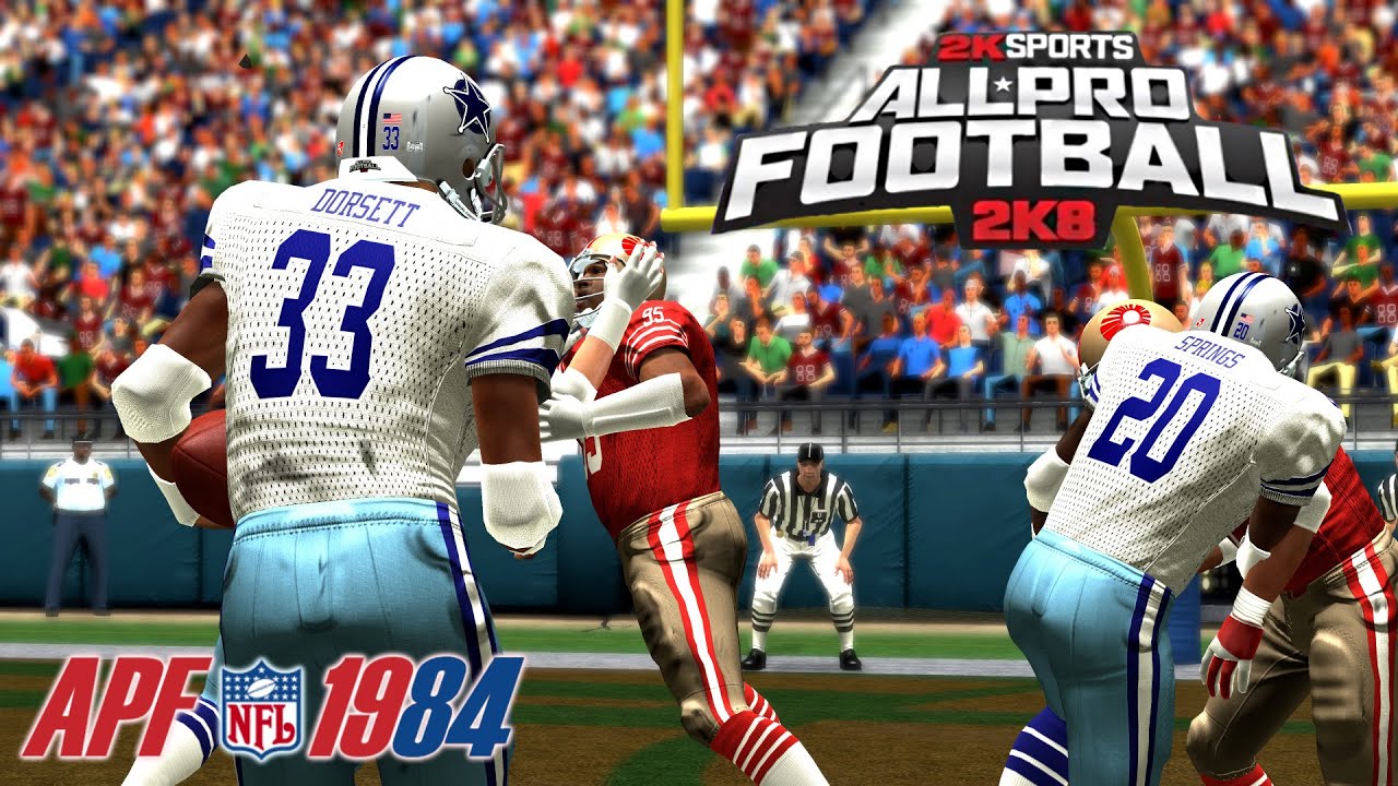 All Pro Football 2K8: 1984 NFL Season - Trailer 3 - YouTube