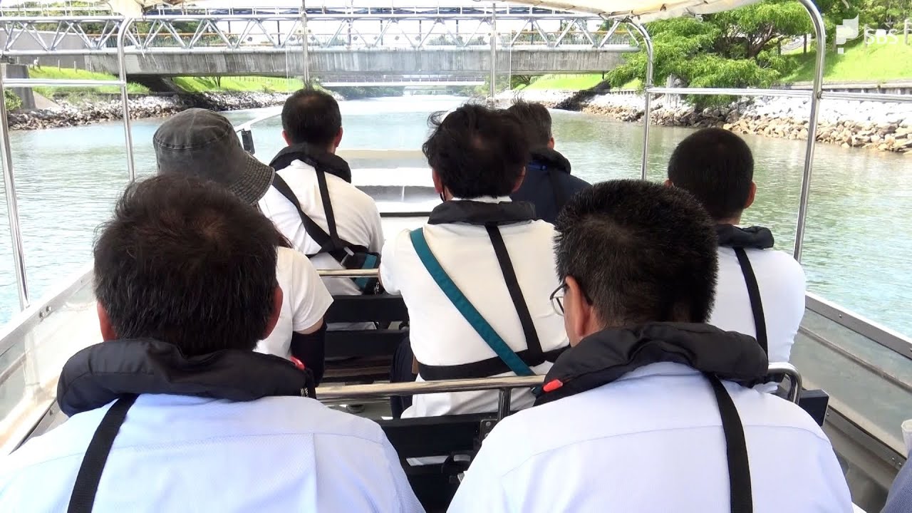 「素晴らしい景色や船頭さんの語り…、魅力ある観光コンテンツ」 浜名湖で水上交通の試乗会 - YouTube