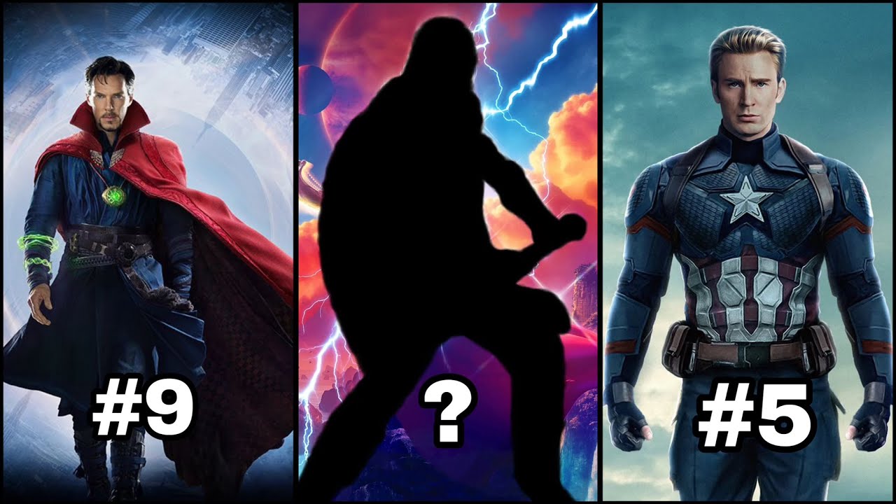TOP 10 MOST POWERFUL MALE MCU CHARACTERS! - YouTube