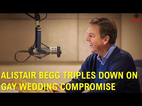 Alistair Begg Plays Victim On Gay Wedding Scandal - YouTube