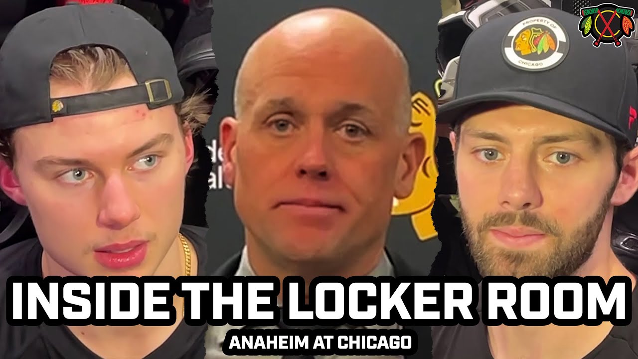 INSIDE THE LOCKER ROOM: Connor Bedard, Jeff Blashill & Jason Dickinson ...