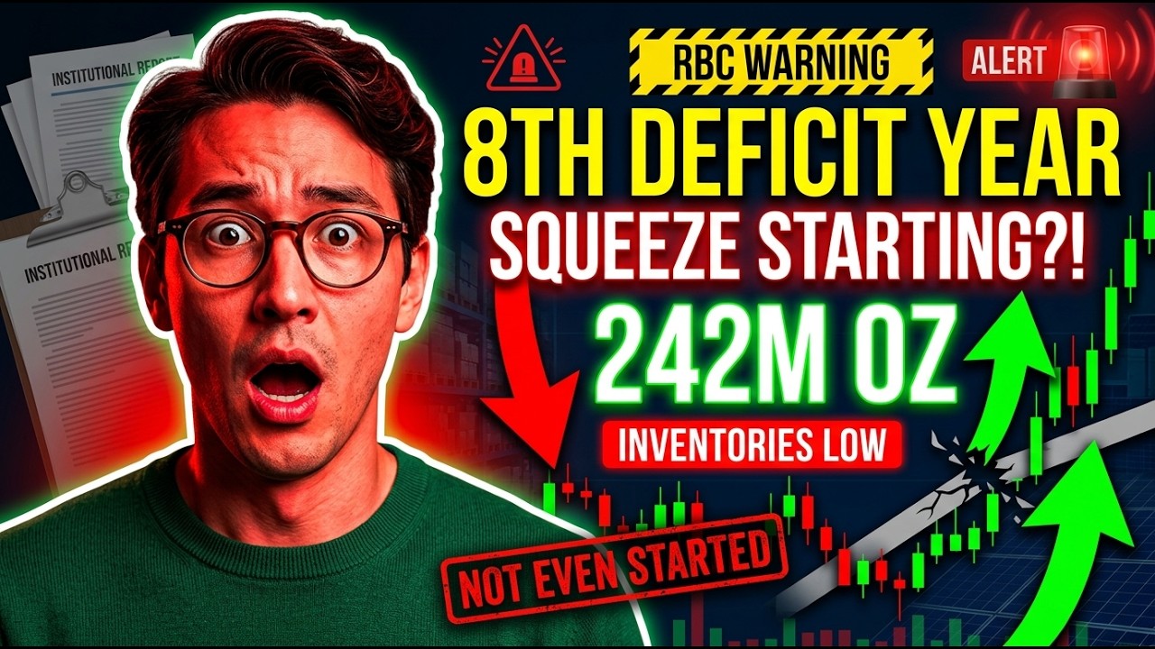 URGENT: Silver Hits 8th Deficit Year | RBC Analyst: “Squeeze Not Even ...