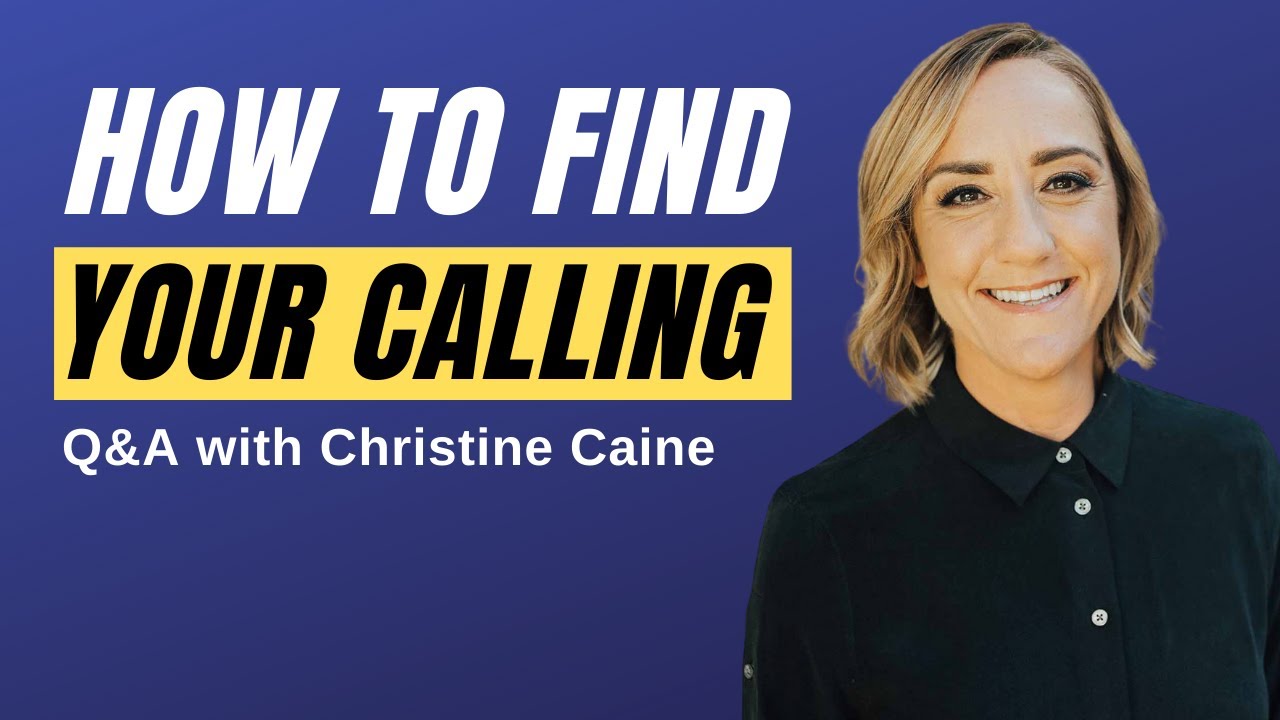 How Millennials Can Find Their Calling | Q&A with Christine Caine - YouTube