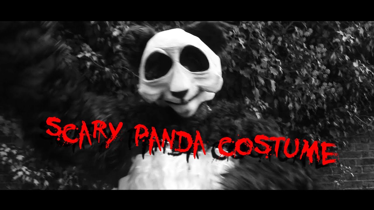 SCARY PANDA COSTUME - ESCAPADE GHOULISH COSTUMES COLLECTION - YouTube