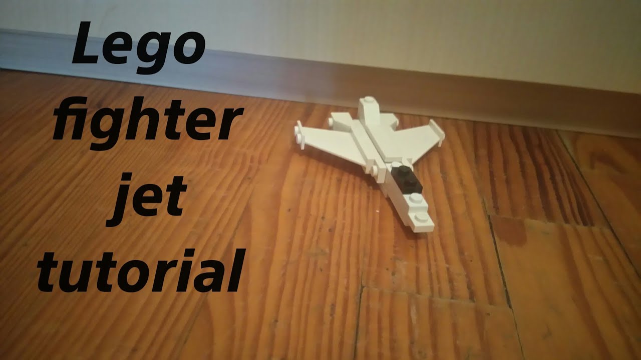 How to build a lego fighter jet - YouTube