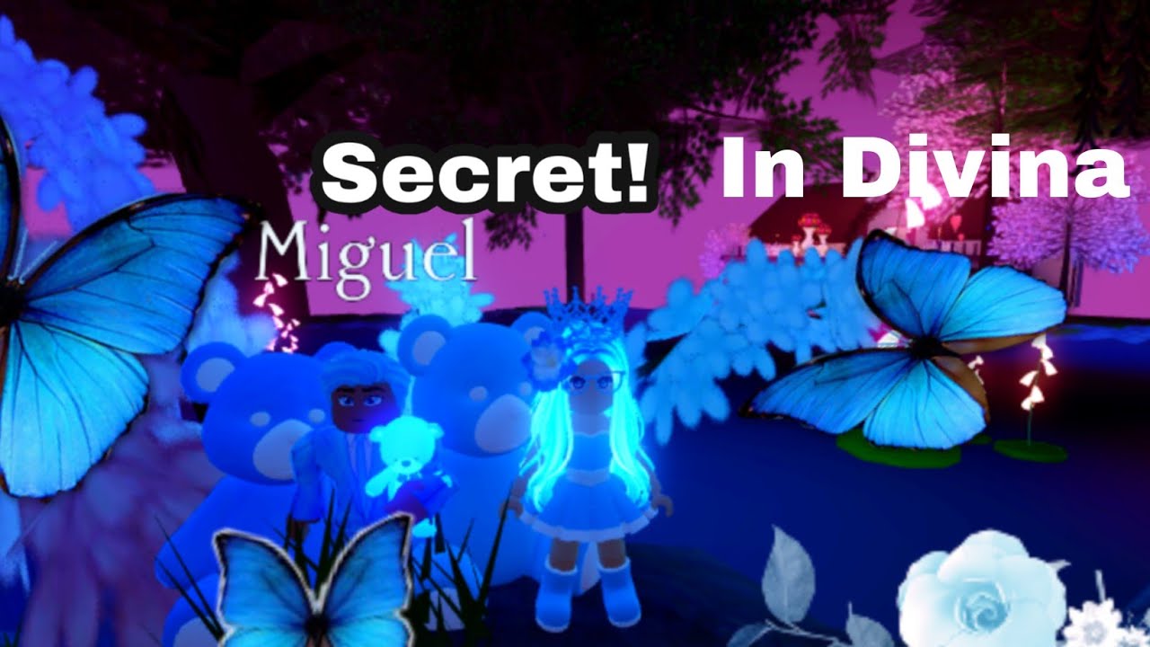 Showing you guys Secrets in divina park /royal high and bestiee - YouTube