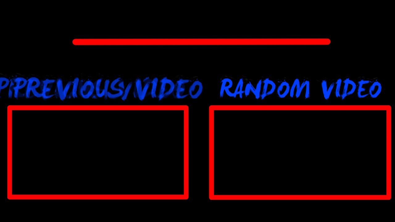 {Quick Upload}Awesome red/blue and black 2d outro by ...