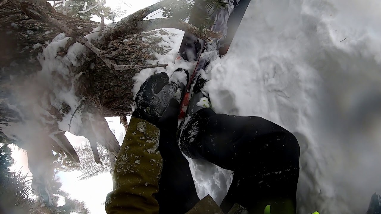 Keyhole - Skiing From Alta Ski Area to Snowbird - YouTube