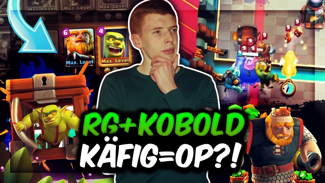 KOBOLDKÄFIG ZU STARK IN DIESEM DECK?! | ROYAL GIANT + NEUE KARTE ...