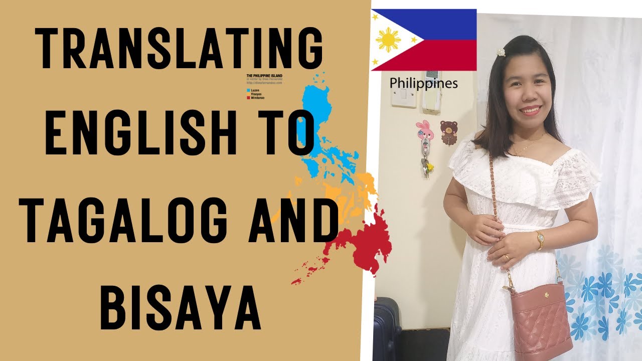 [LESSON 18]SPECIAL Lesson: Translating English Words to Tagalog and ...