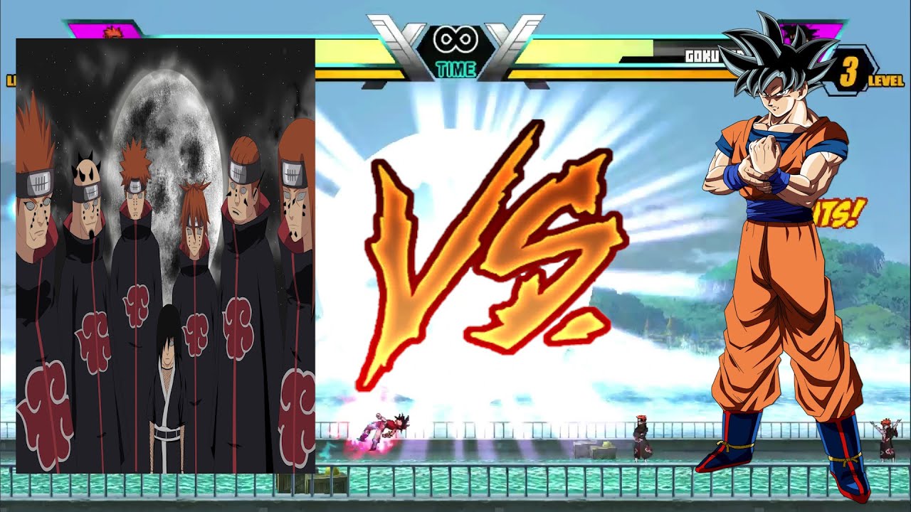 Pain VS Goku - YouTube