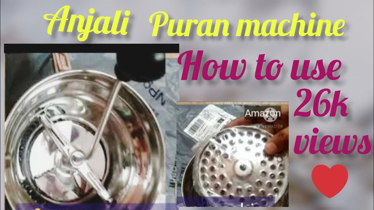 #Anjali puran machine unboxing & how to use diwali offer #amazon.mp4 ...