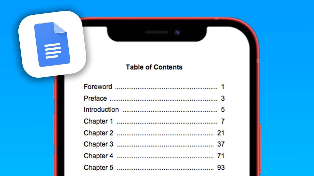 Cómo hacer un Índice en Google Docs 2023 - YouTube