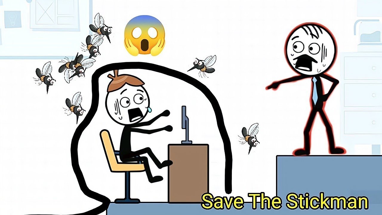 Save The Stickman - Gameplay Walkthrough All Levels Part 1 - YouTube