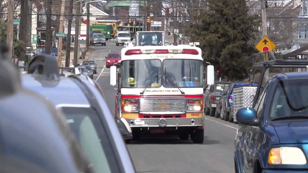 PFD Ladder 34 Responding - YouTube