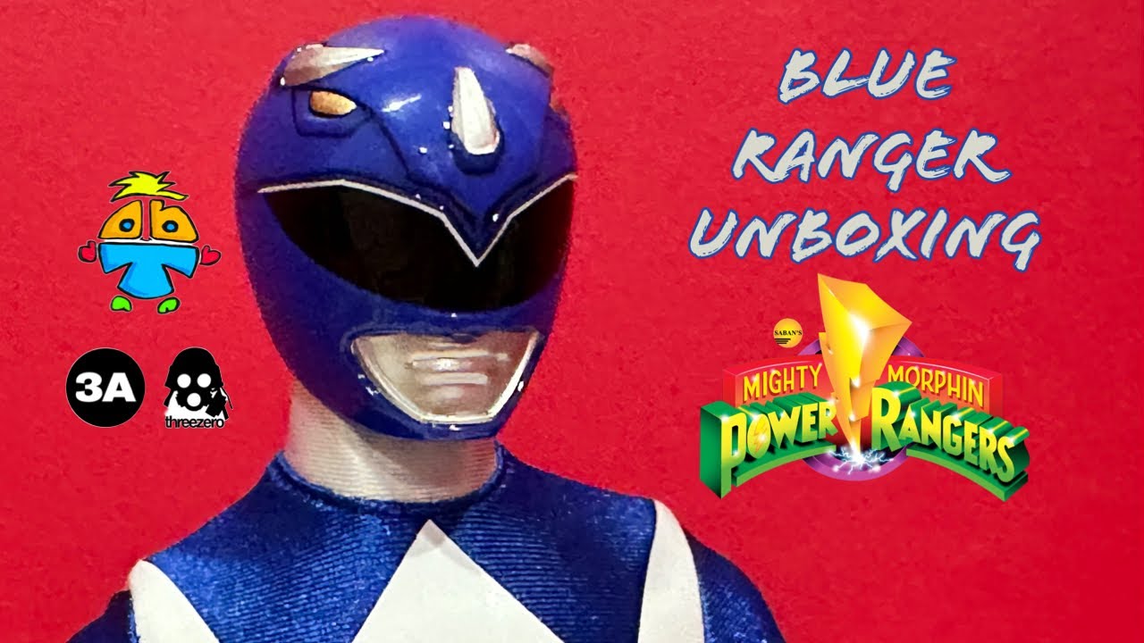 Threezero Blue Ranger unboxing - YouTube