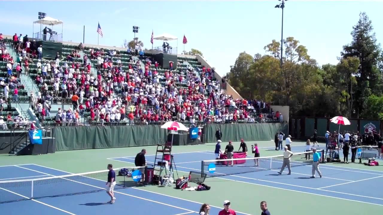 NCAA Men's Tennis: USC vs. Virginia, Championship Point - YouTube